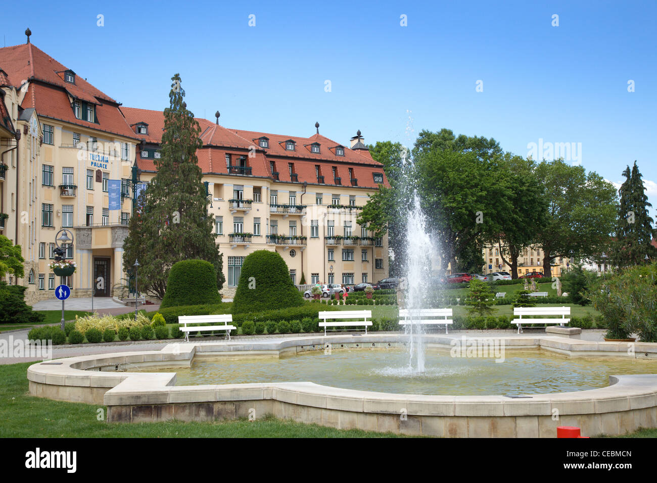 Piestany, Piešťany, Slovakia, Slovak, Republic, spa, city, town Stock ...