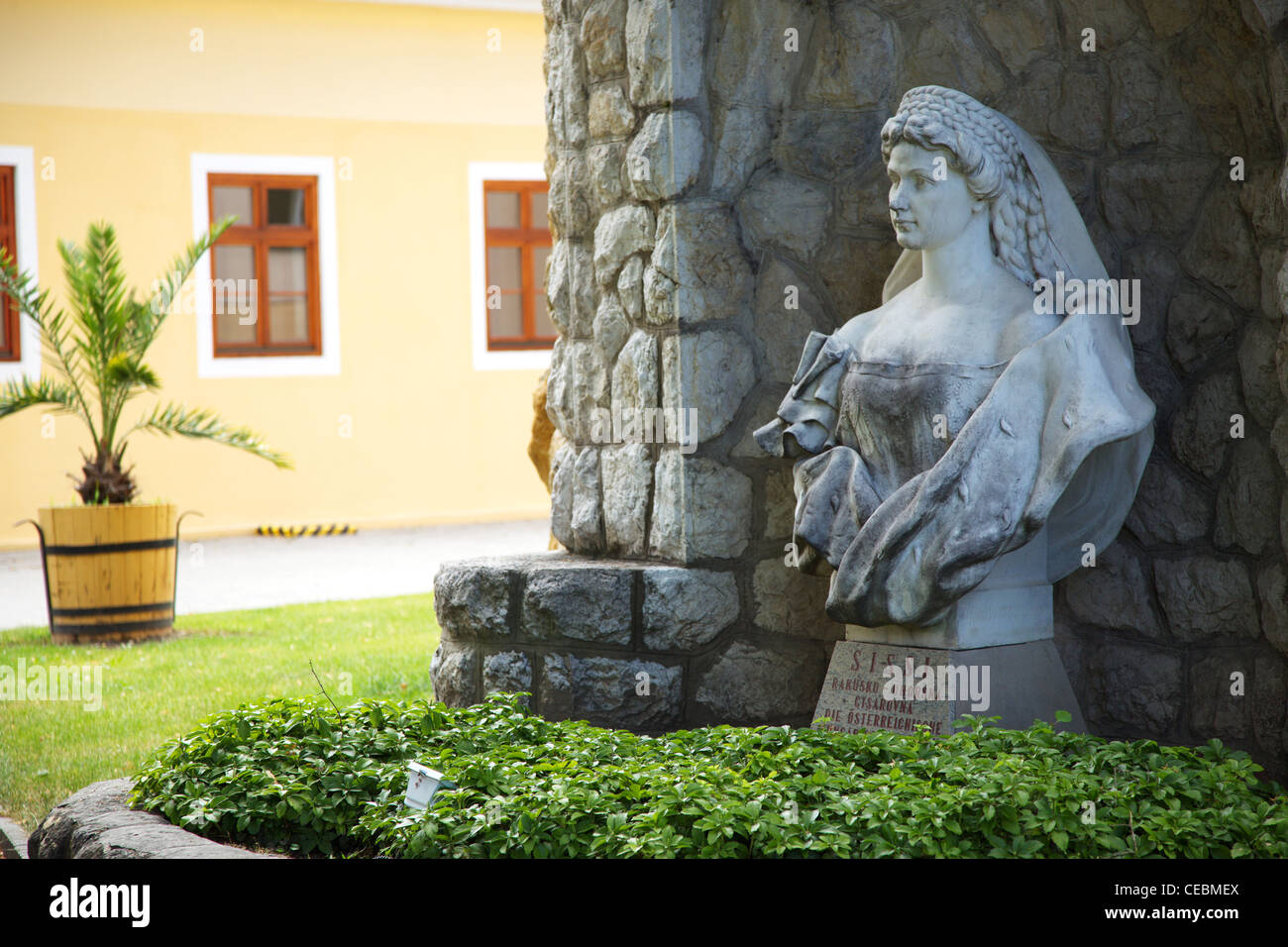 Piestany, Piešťany, Slovakia, Slovak, Republic, spa, city, town, statue ...