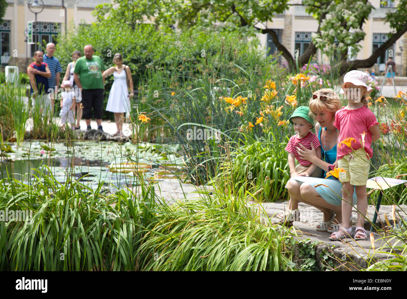 Piestany, Piešťany, Slovakia, Slovak, Republic, spa, city, town Stock ...