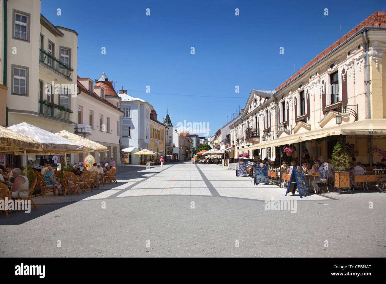 Piestany, Piešťany, Slovakia, Slovak, Republic, spa, city, town Stock ...