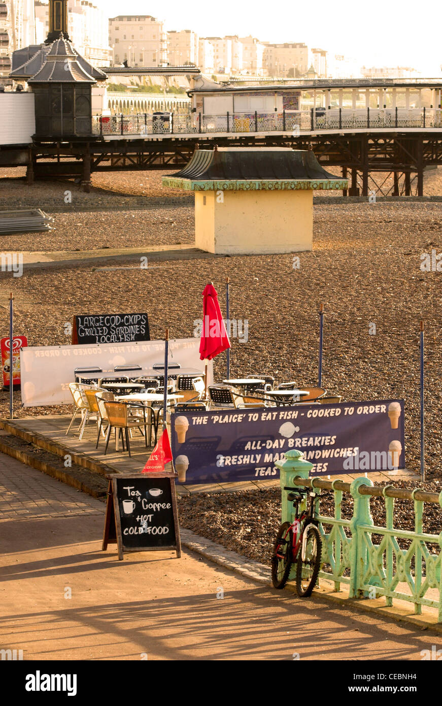 Brighton fish and chips winter hi-res stock photography and images - Alamy