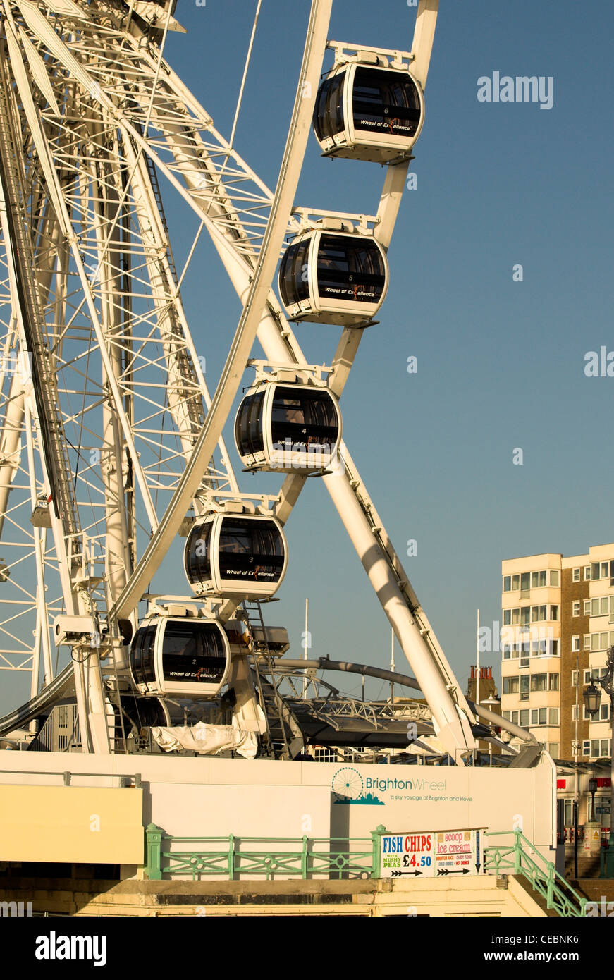The Brighton Wheel tourist attraction Stock Photo - Alamy