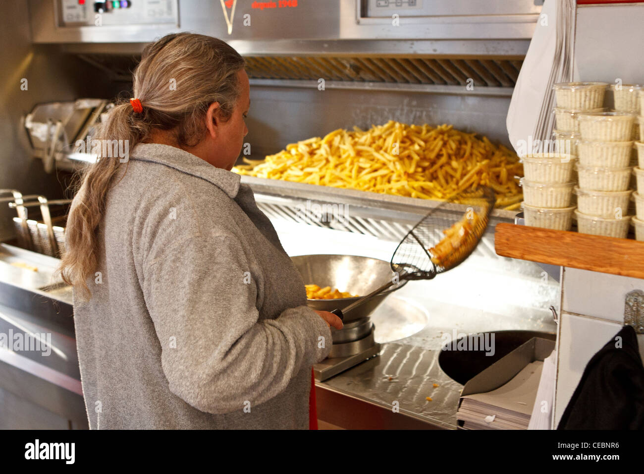 Frites maison hi-res stock photography and images - Alamy