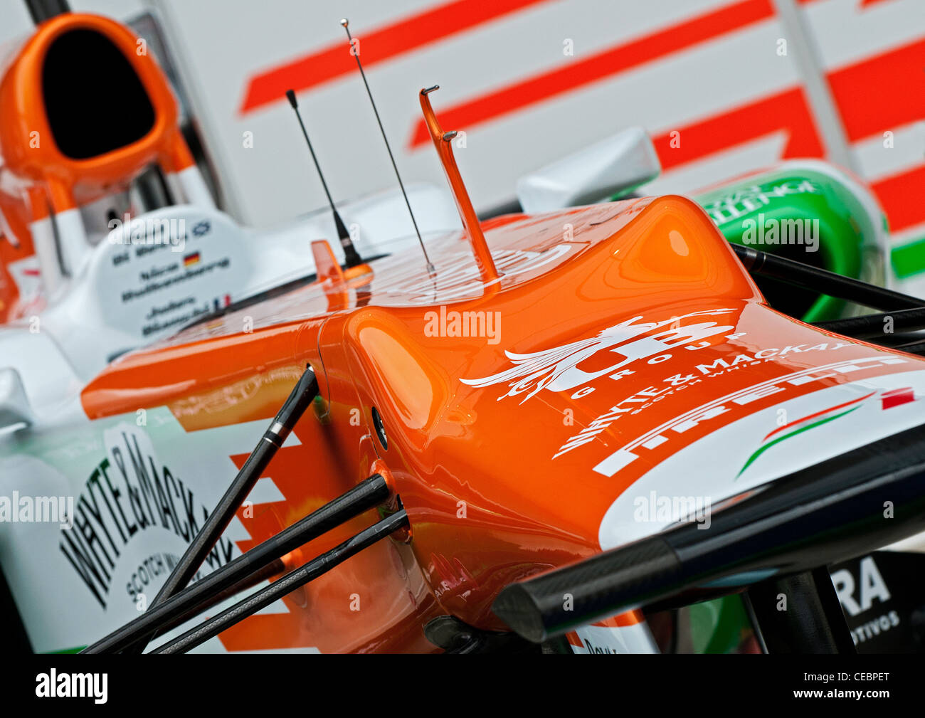 F1 car f1 team force india formula 1 nose hi-res stock photography and ...