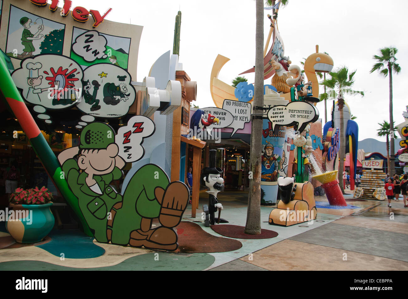 universal studios orlando florida islands of adventure street view ...