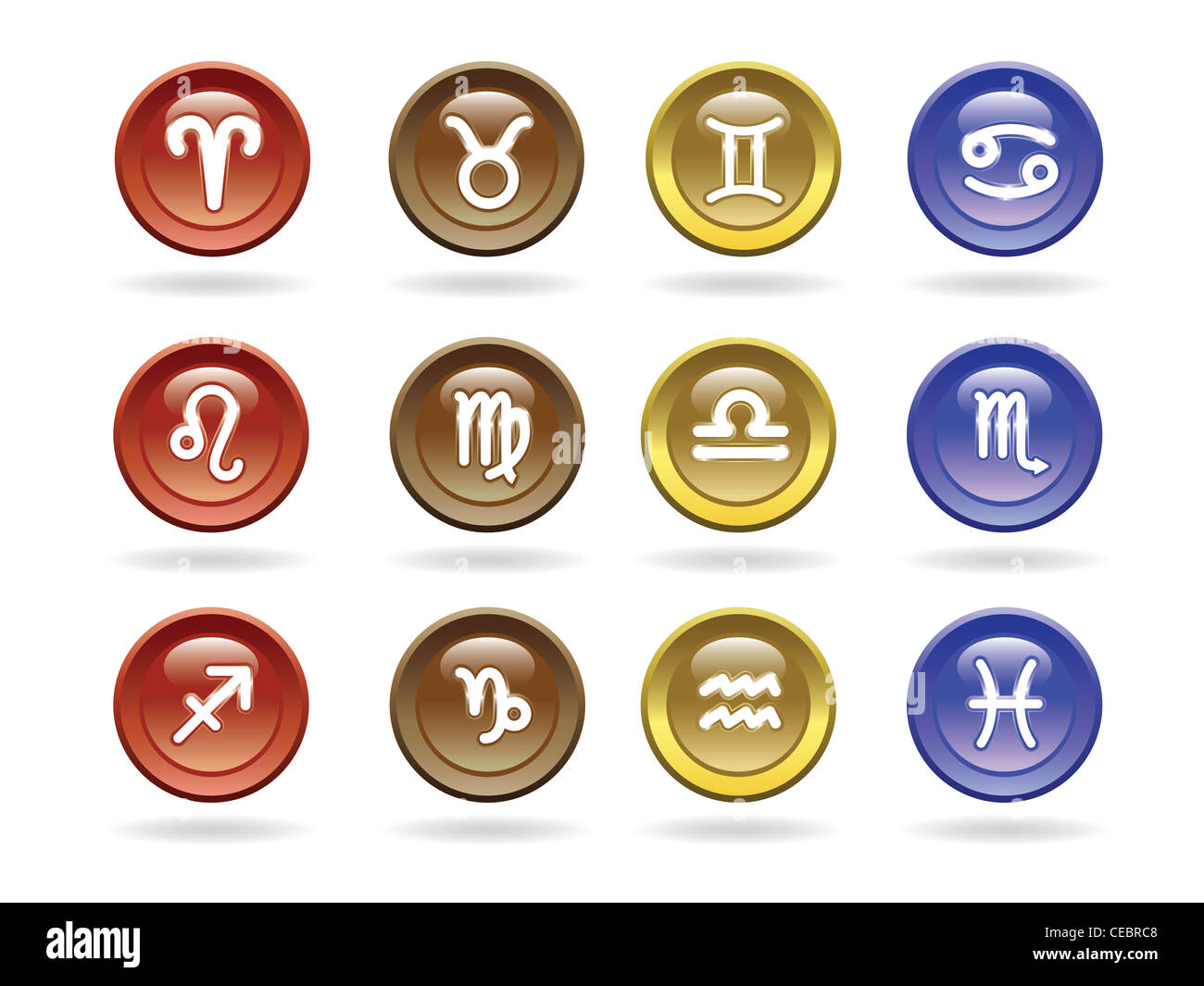 Zodiac symbol cancer signs Cut Out Stock Images & Pictures - Alamy