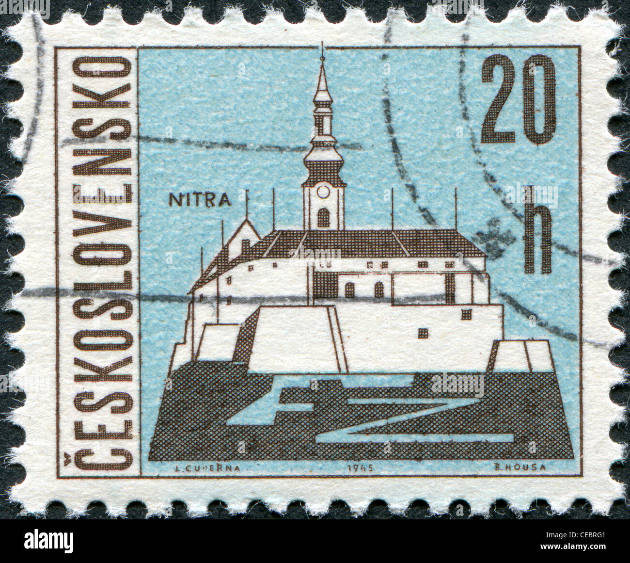 Czech postage stamp hi-res stock photography and images - Alamy