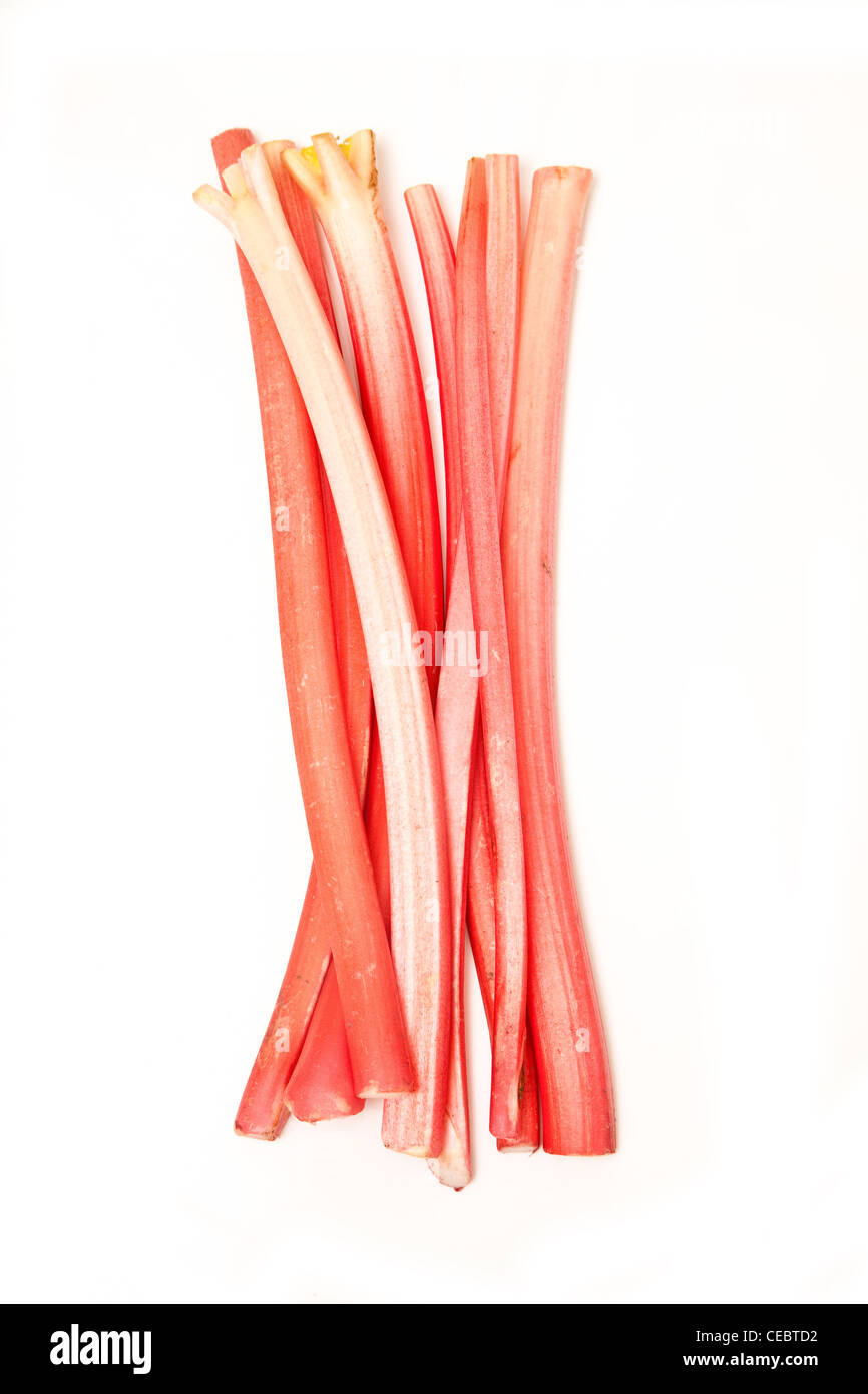 Rhubarb organic sticks fruit sticks hi-res stock photography and images ...