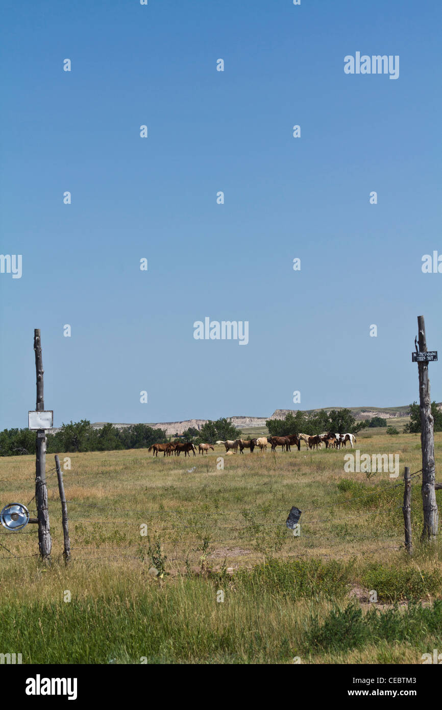 American lakota prairie landscape oglala hi-res stock photography and ...