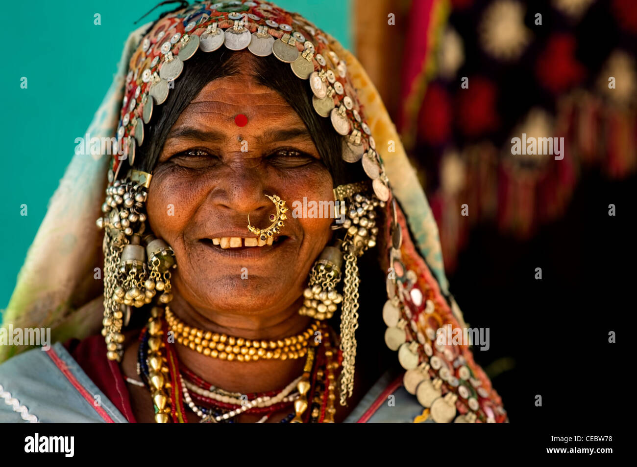 Lambani Tribe People Stock Photo - Alamy