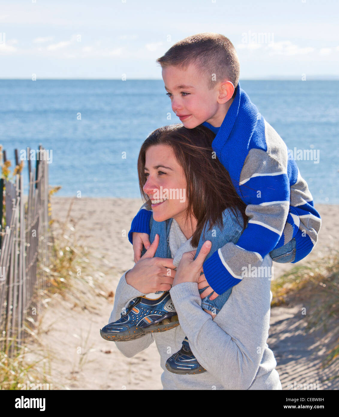 Shoulder Ride Beach High Resolution Stock Photography and Images - Alamy