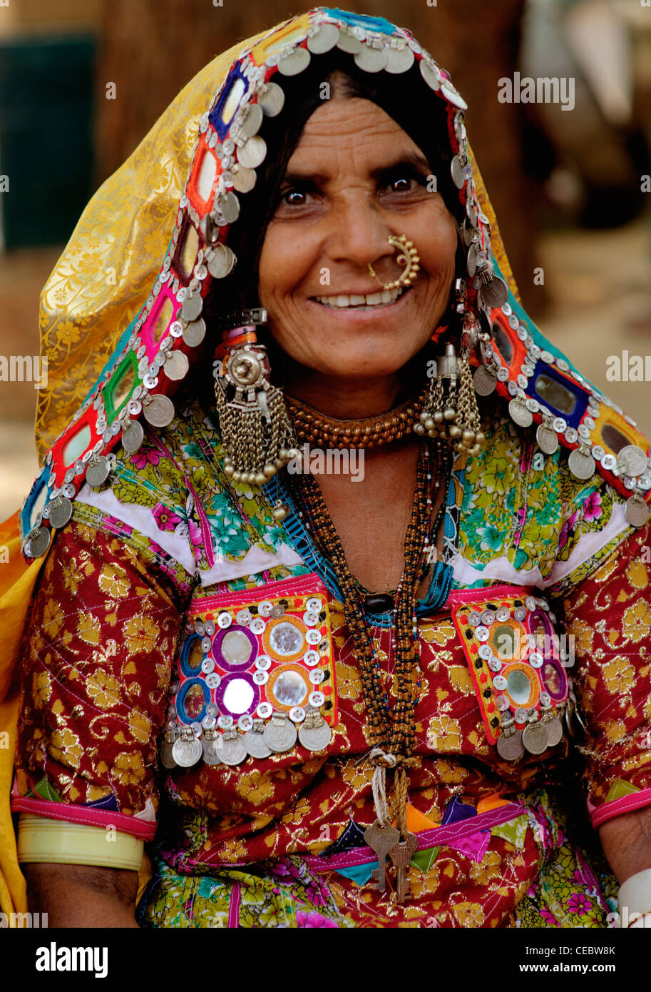 Lambani Tribe People Stock Photo - Alamy