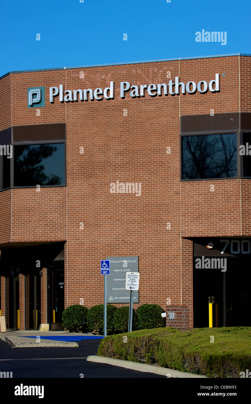 Planned Parenthood building exterior in Orange California Stock Photo ...