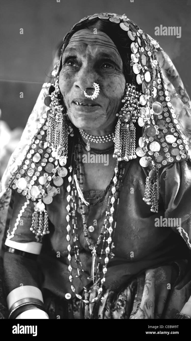 Lambani Tribe People Stock Photo - Alamy