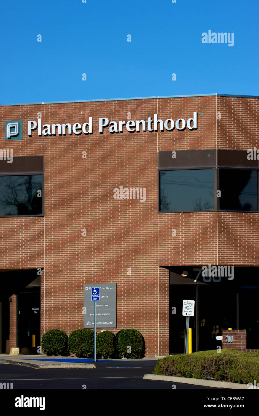 Planned Parenthood building exterior in Orange California Stock Photo ...