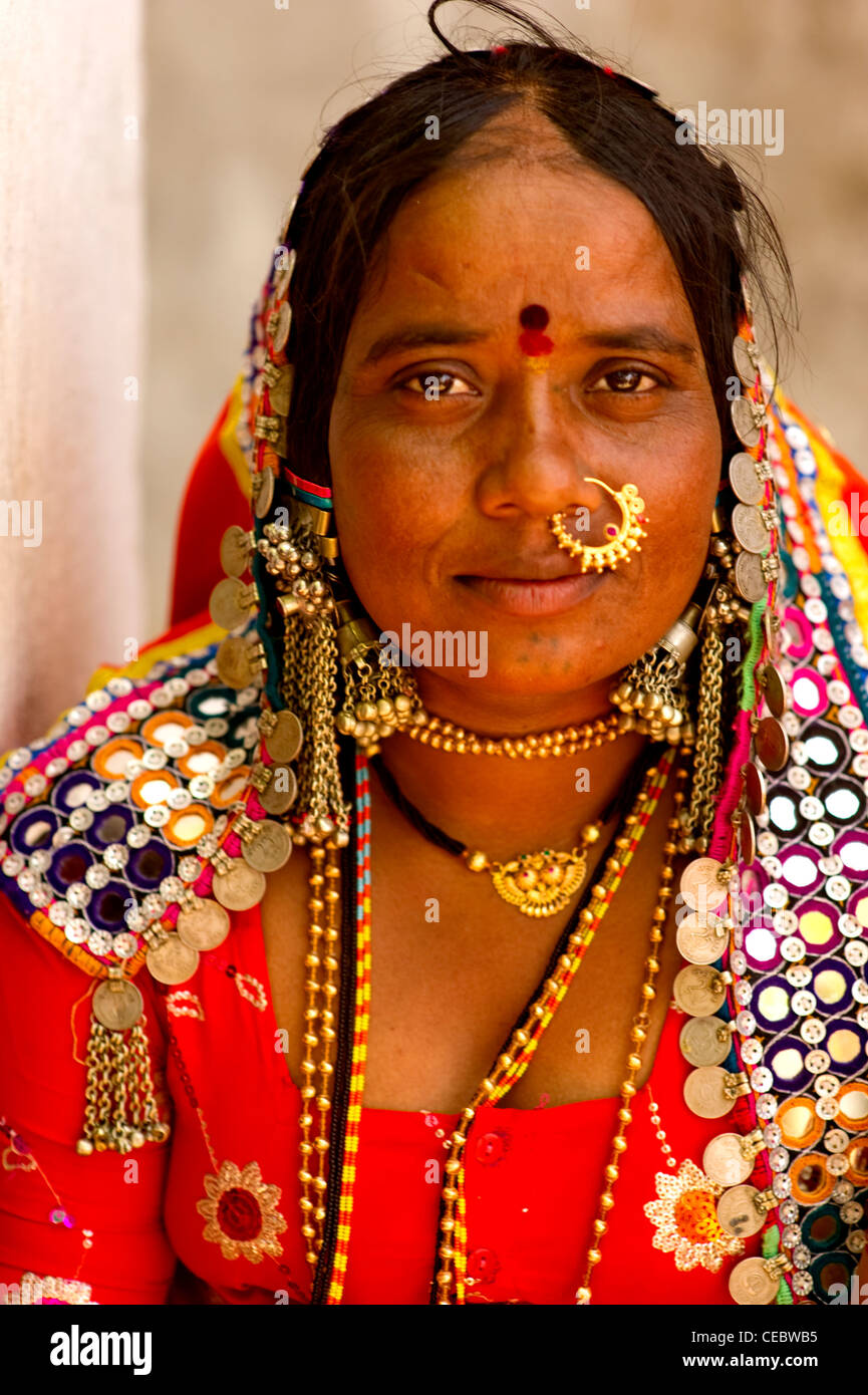 Lambani Tribe People Stock Photo - Alamy