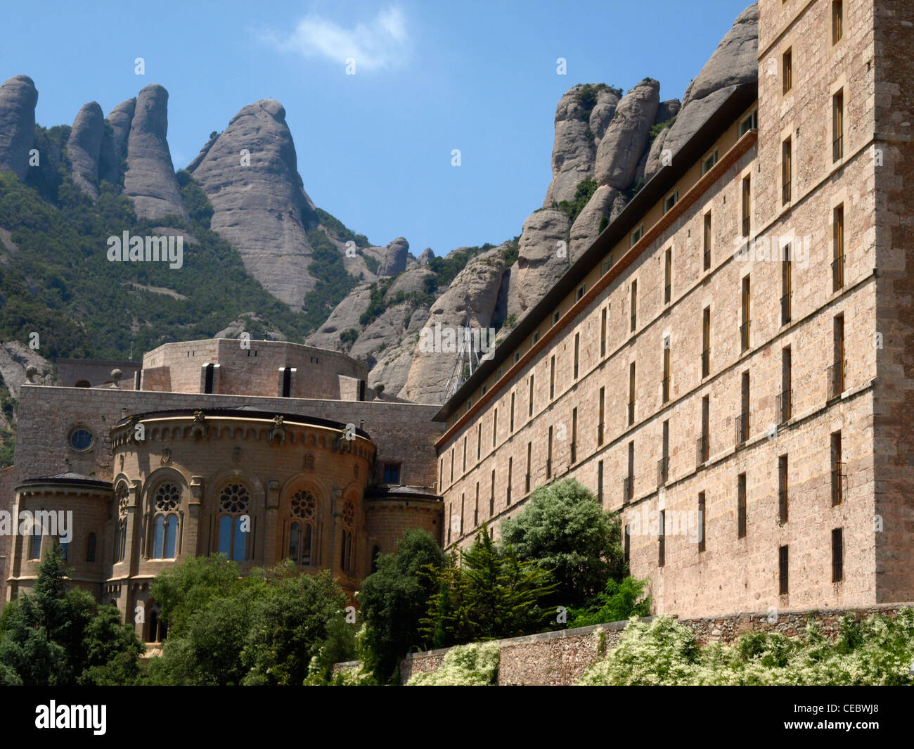 Monserrat monastery hi-res stock photography and images - Alamy