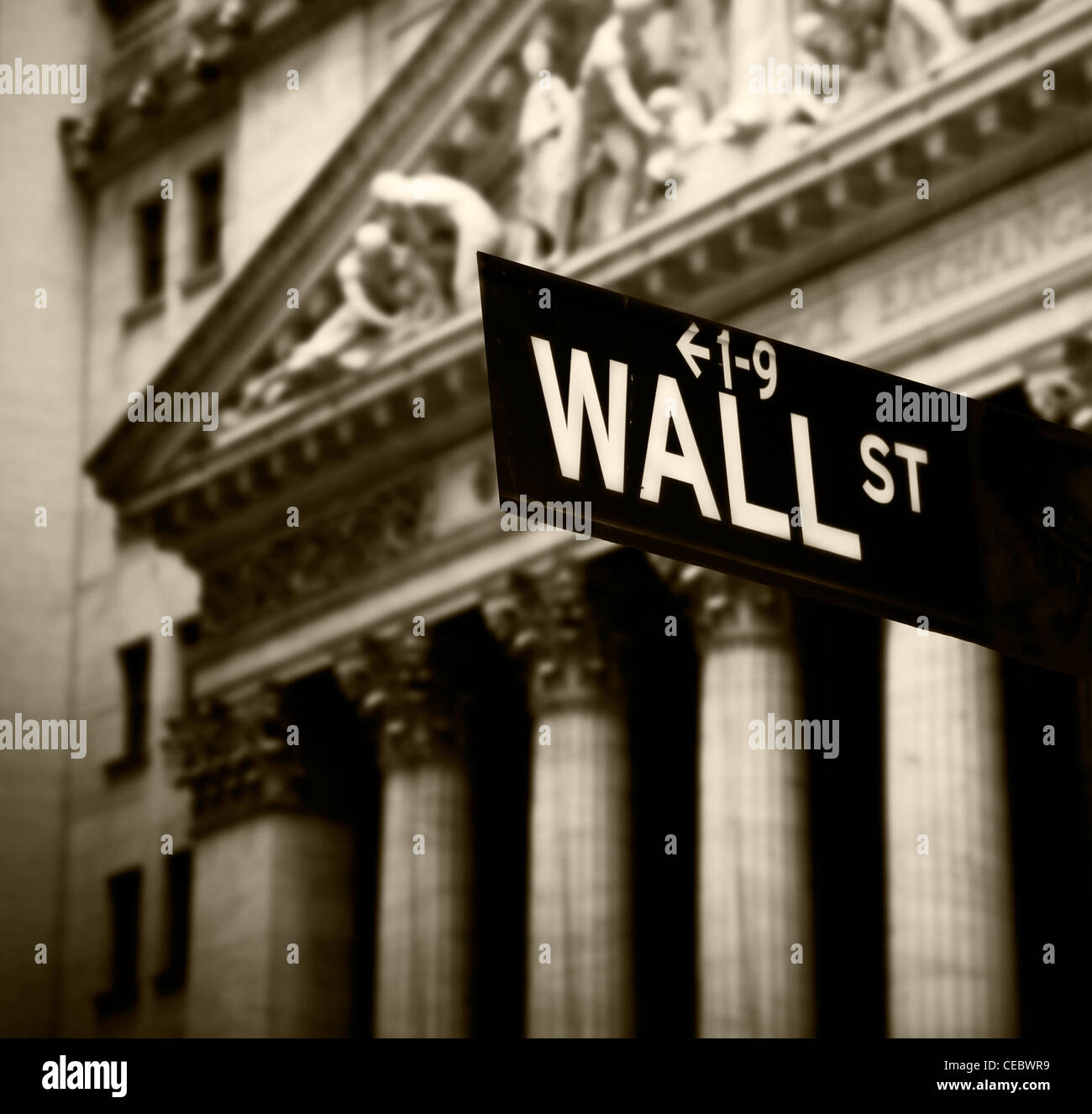 Wall Street Sign Wallpaper