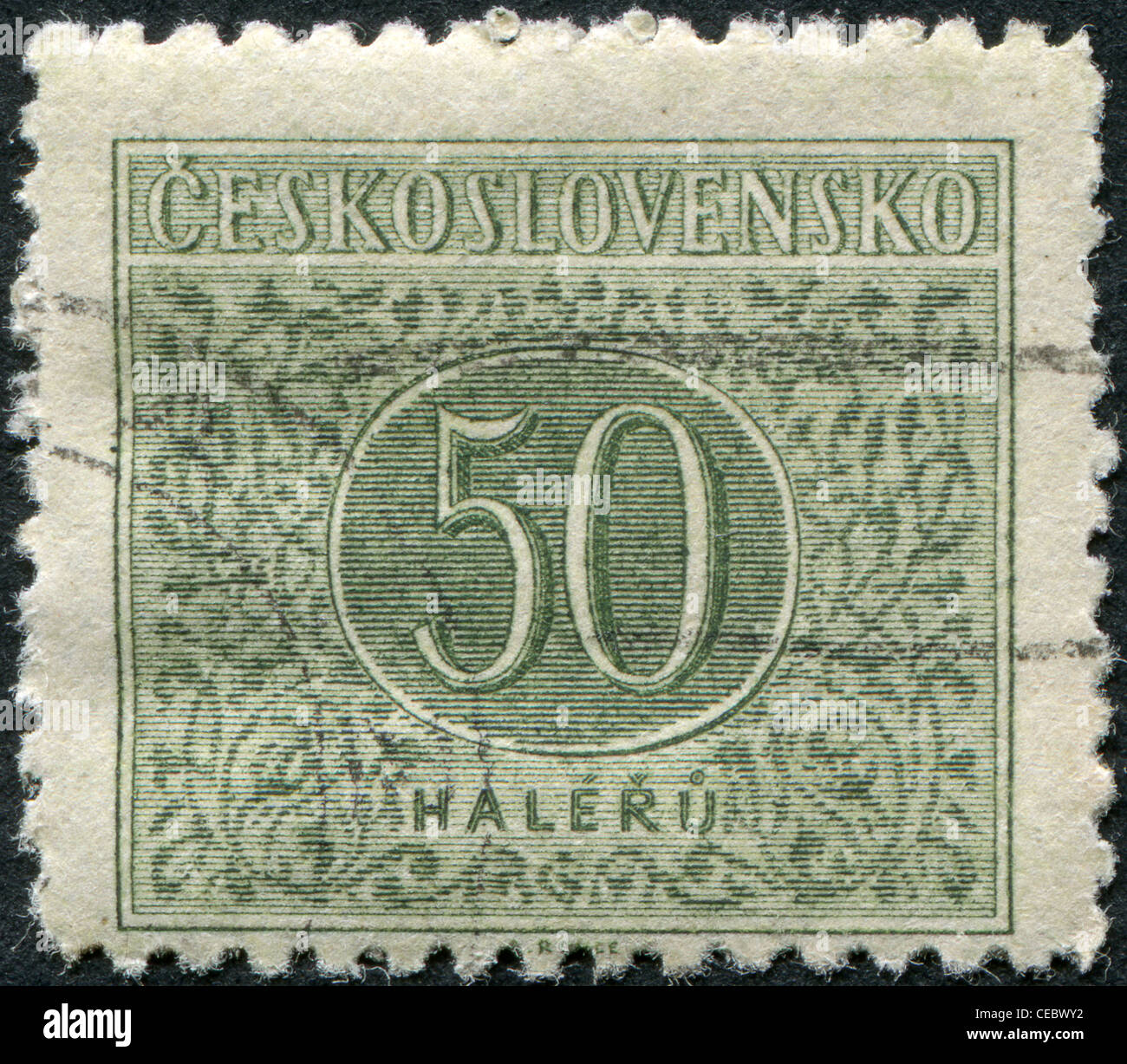 CZECHOSLOVAKIA - CIRCA 1955: A stamp printed in the Czechoslovakia ...
