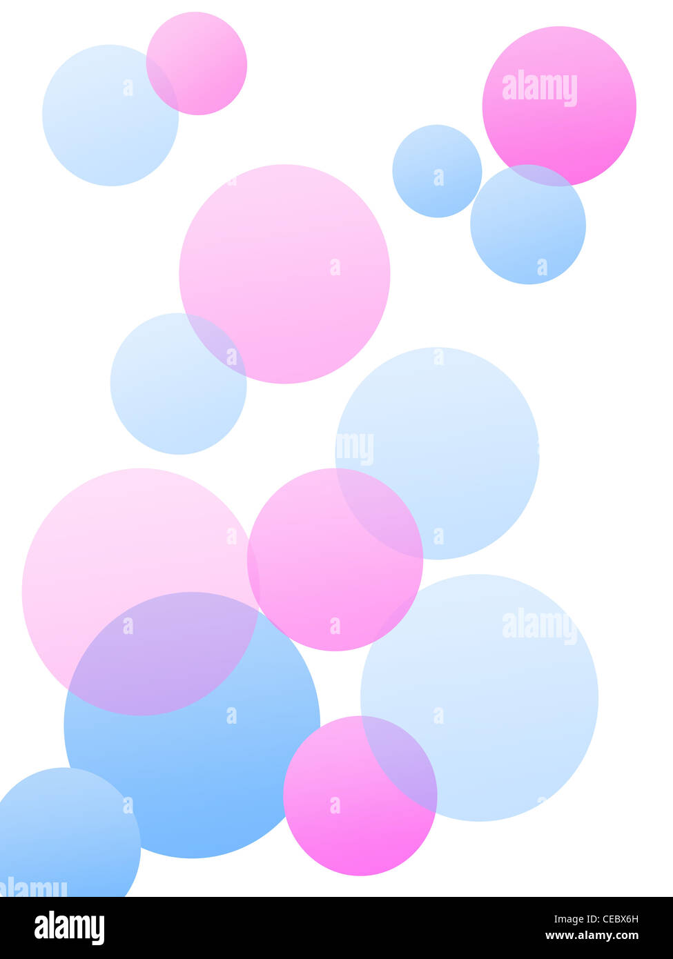 A vector background of bubbles on a white background Stock Photo - Alamy
