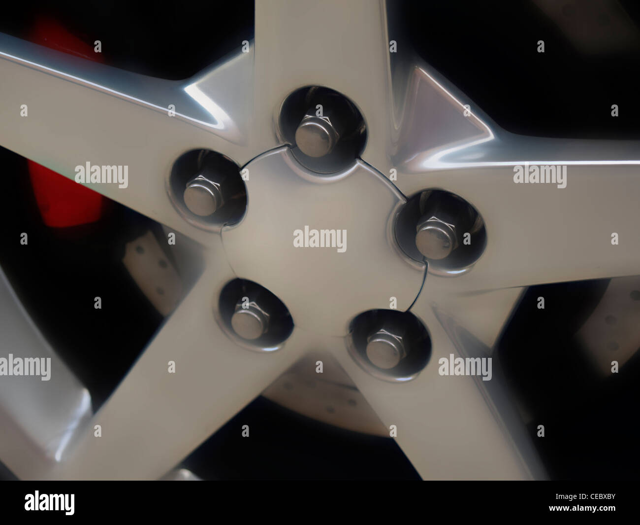 metal wheel in a racing car Stock Photo - Alamy