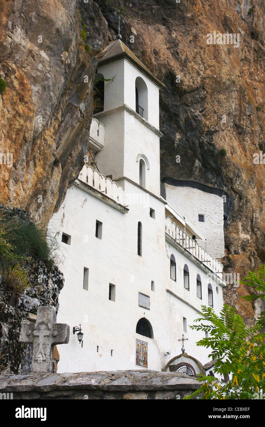 Orthodox monastery of Ostrog, Montenegro Stock Photo - Alamy