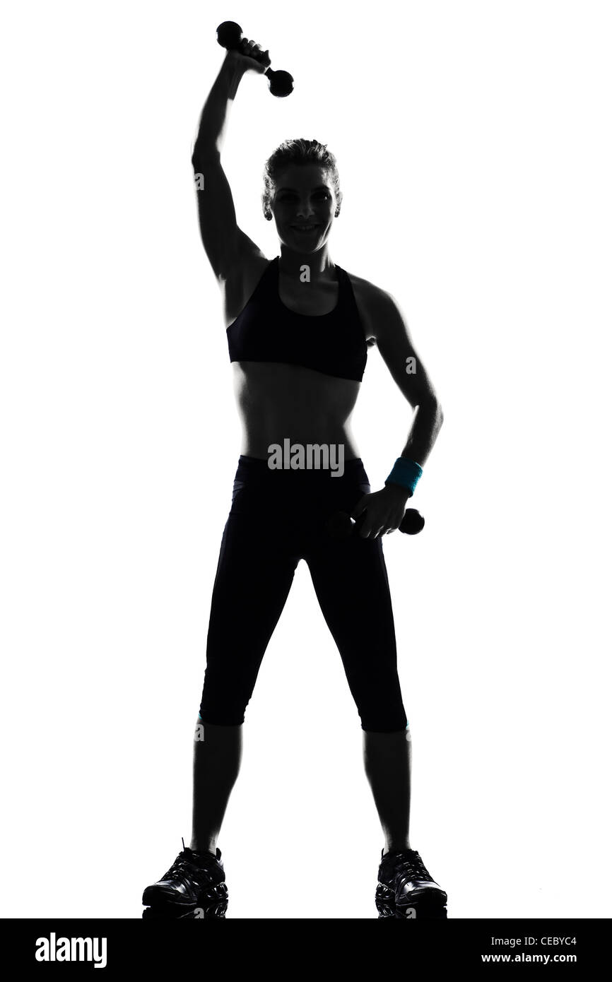 Female body building Cut Out Stock Images & Pictures - Alamy