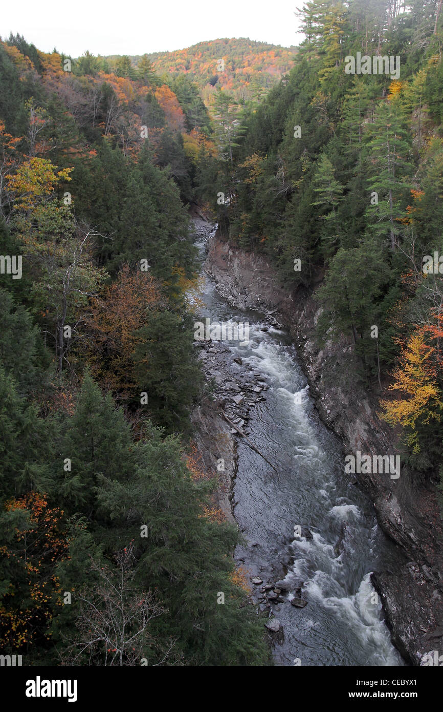 Quechee Gorge, Vermont, in the fall Stock Photo - Alamy