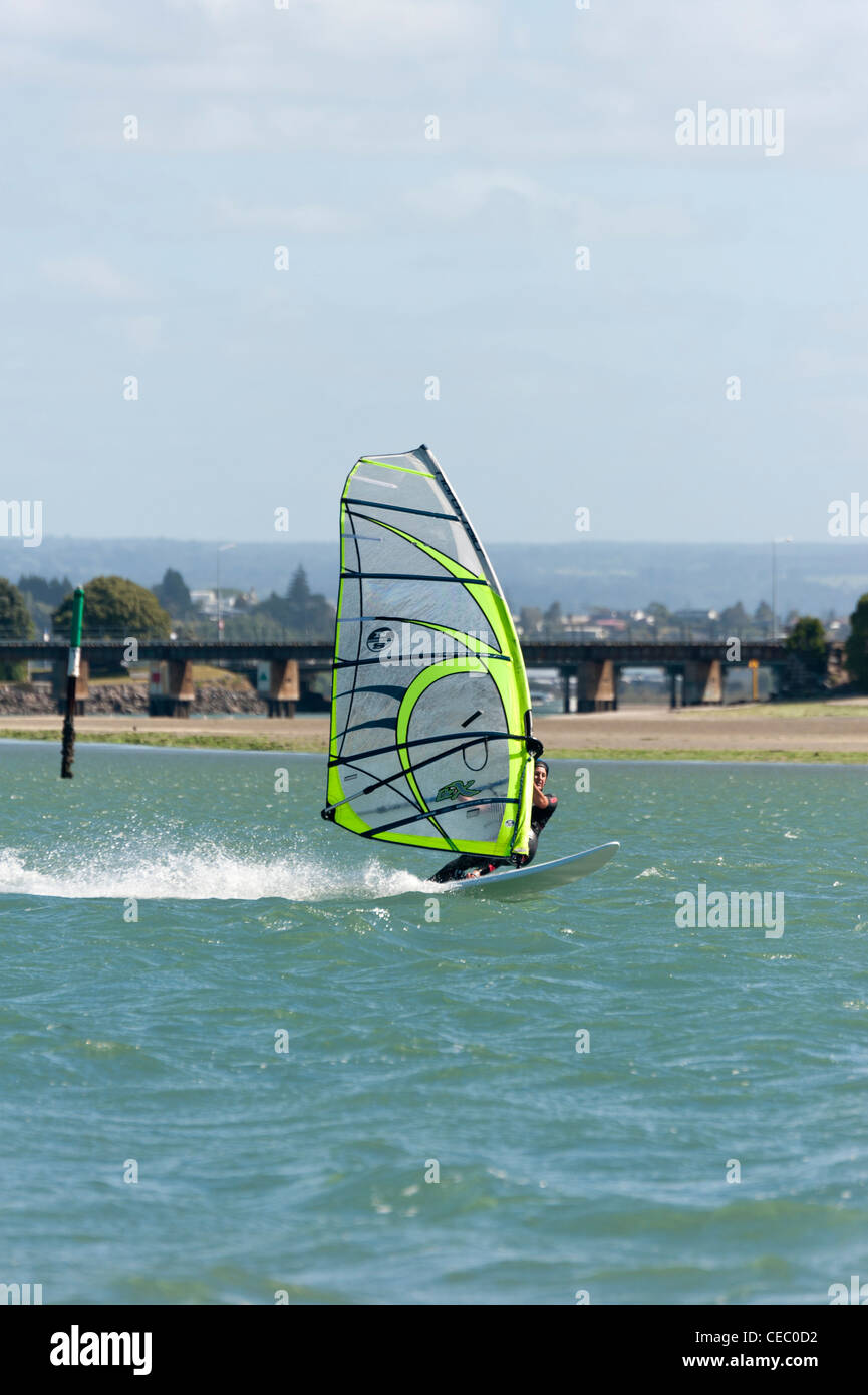 Woman windsurfer hi-res stock photography and images - Alamy