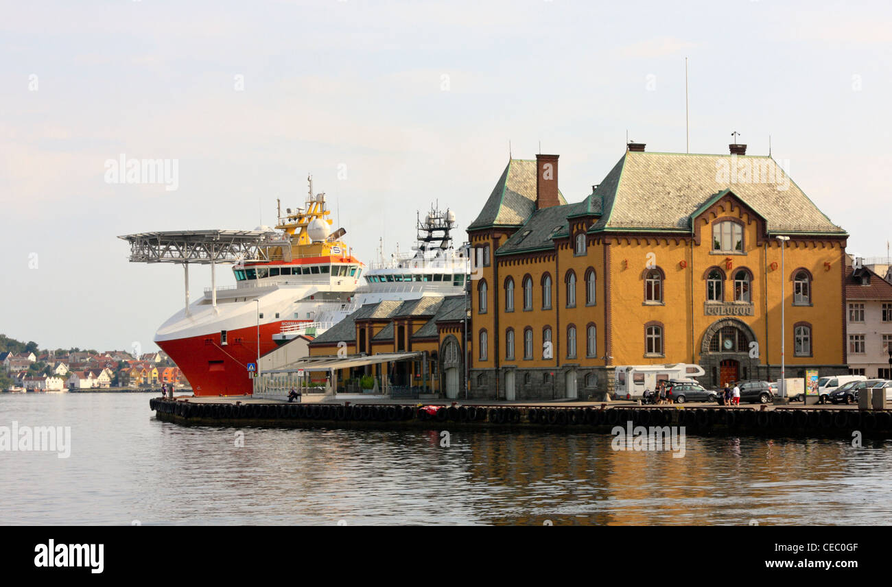Customs Office in the harbour of Stavanger, Norway Stock Photo - Alamy