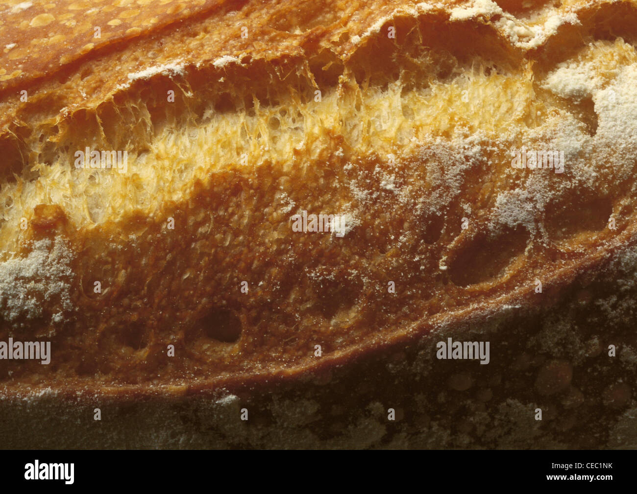 Baguette, extreme close-up Stock Photo - Alamy