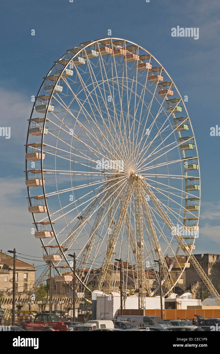 EUROPE, FRANCE, Avignon, Fairground Wheel Stock Photo - Alamy