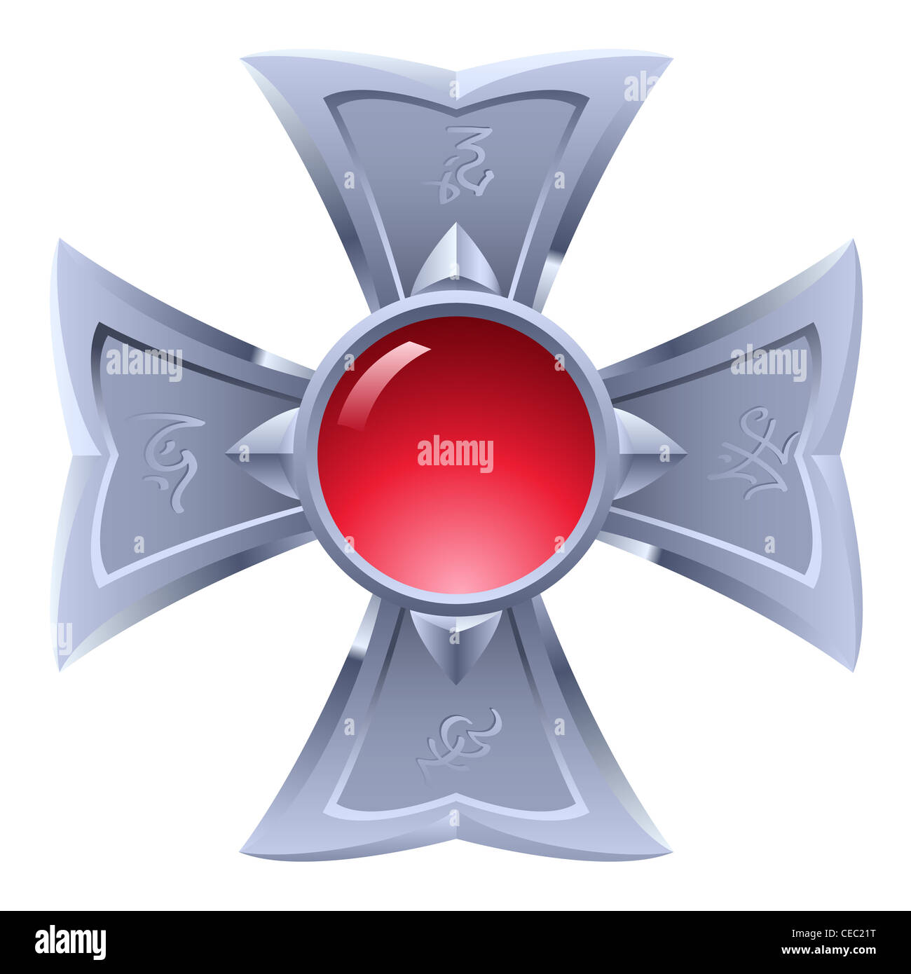 Amulet. Illustration isolated on white background for design Stock ...