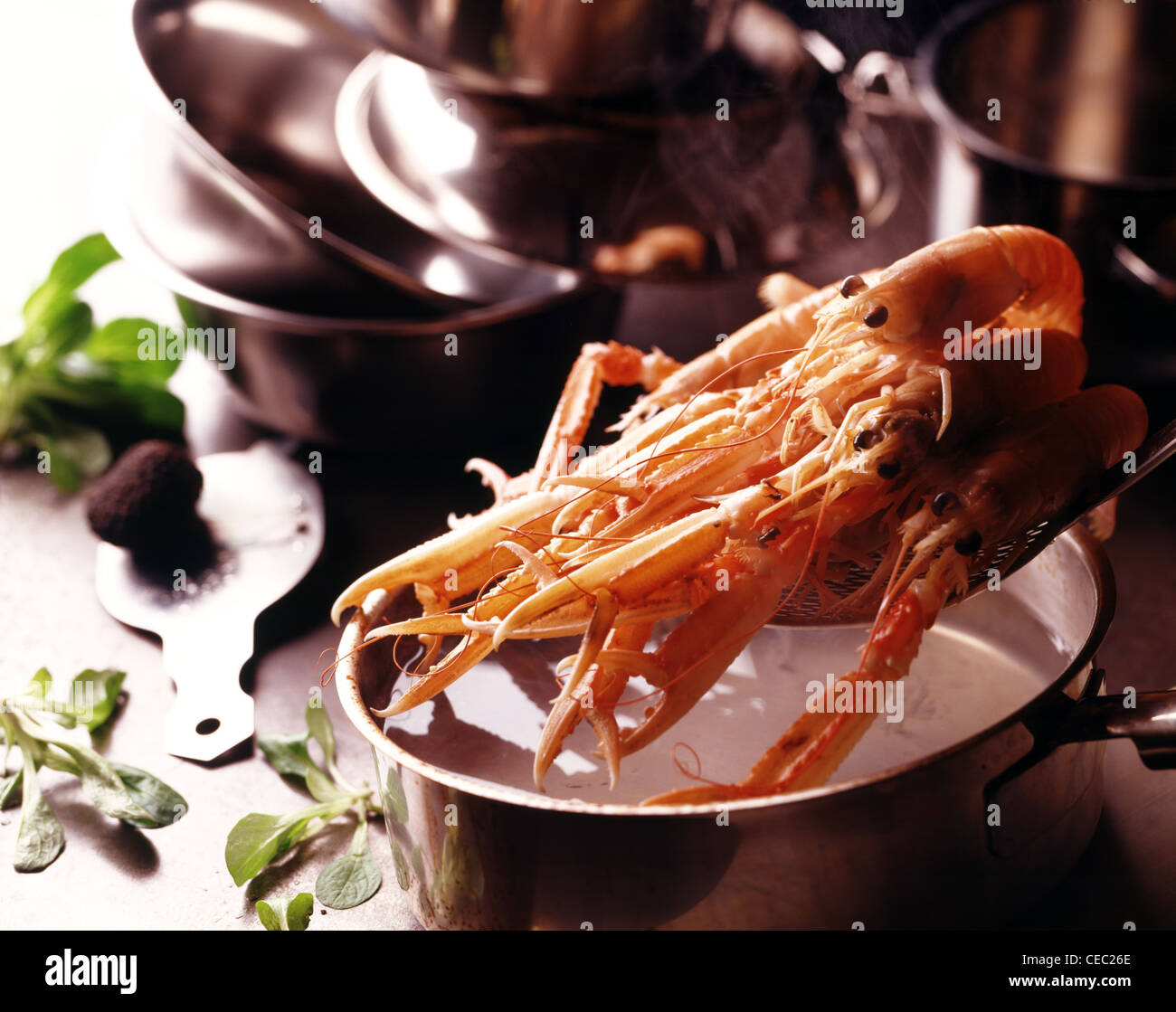 Crayfish cooking hi-res stock photography and images - Alamy