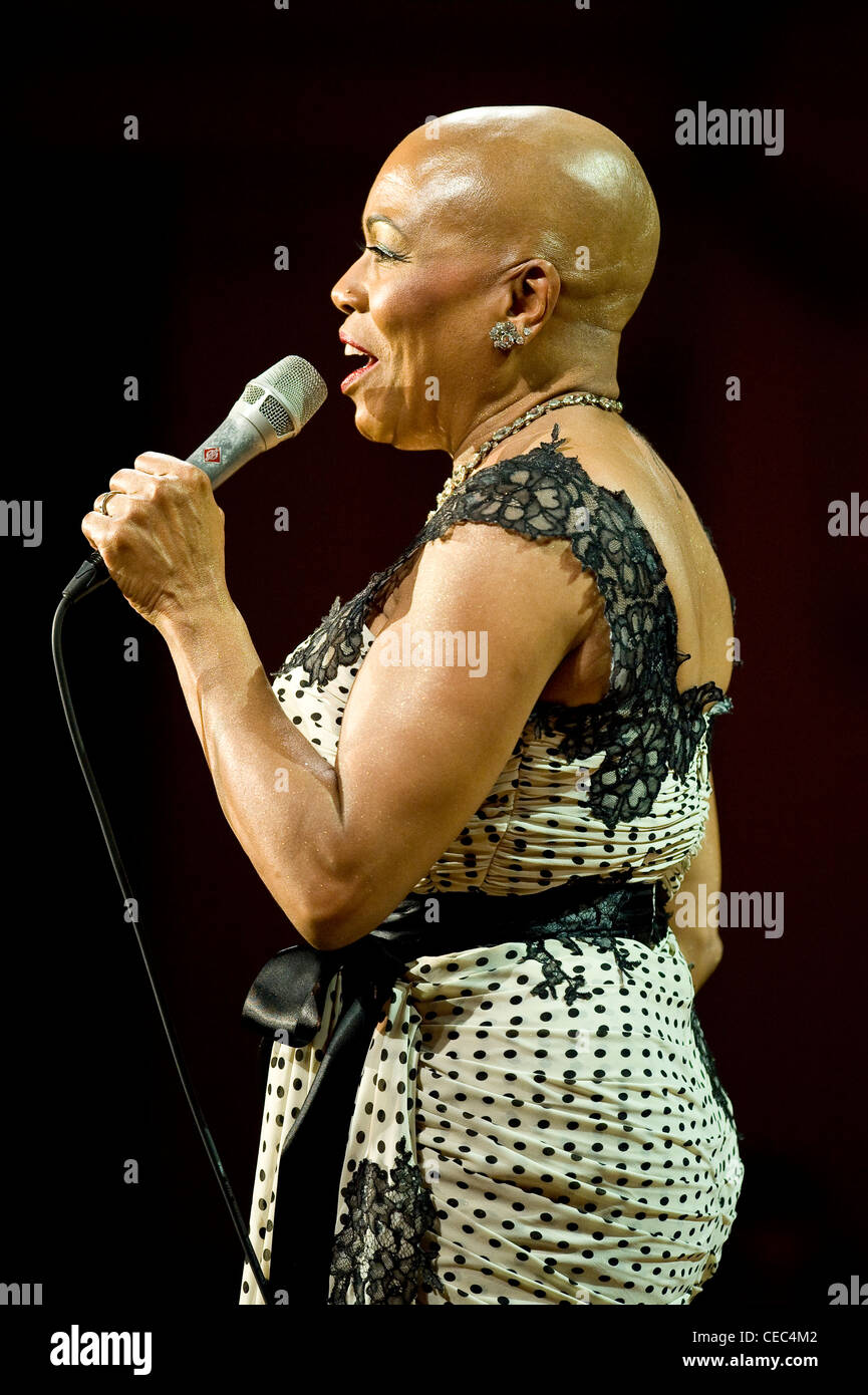 Dee Dee Bridgewater at Gala concert in Prague Stock Photo - Alamy