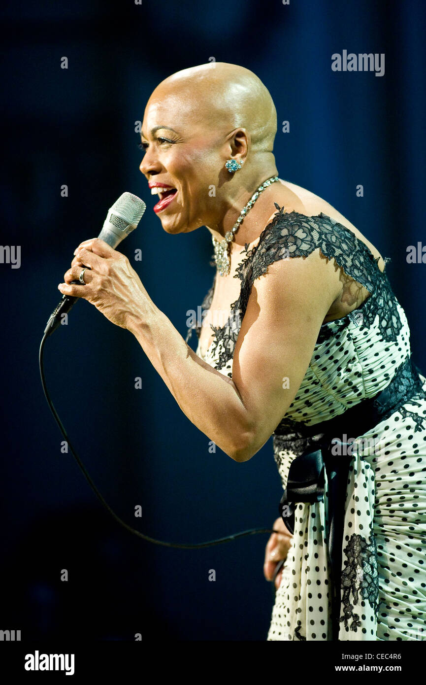 Dee Dee Bridgewater at Gala concert in Prague Stock Photo - Alamy