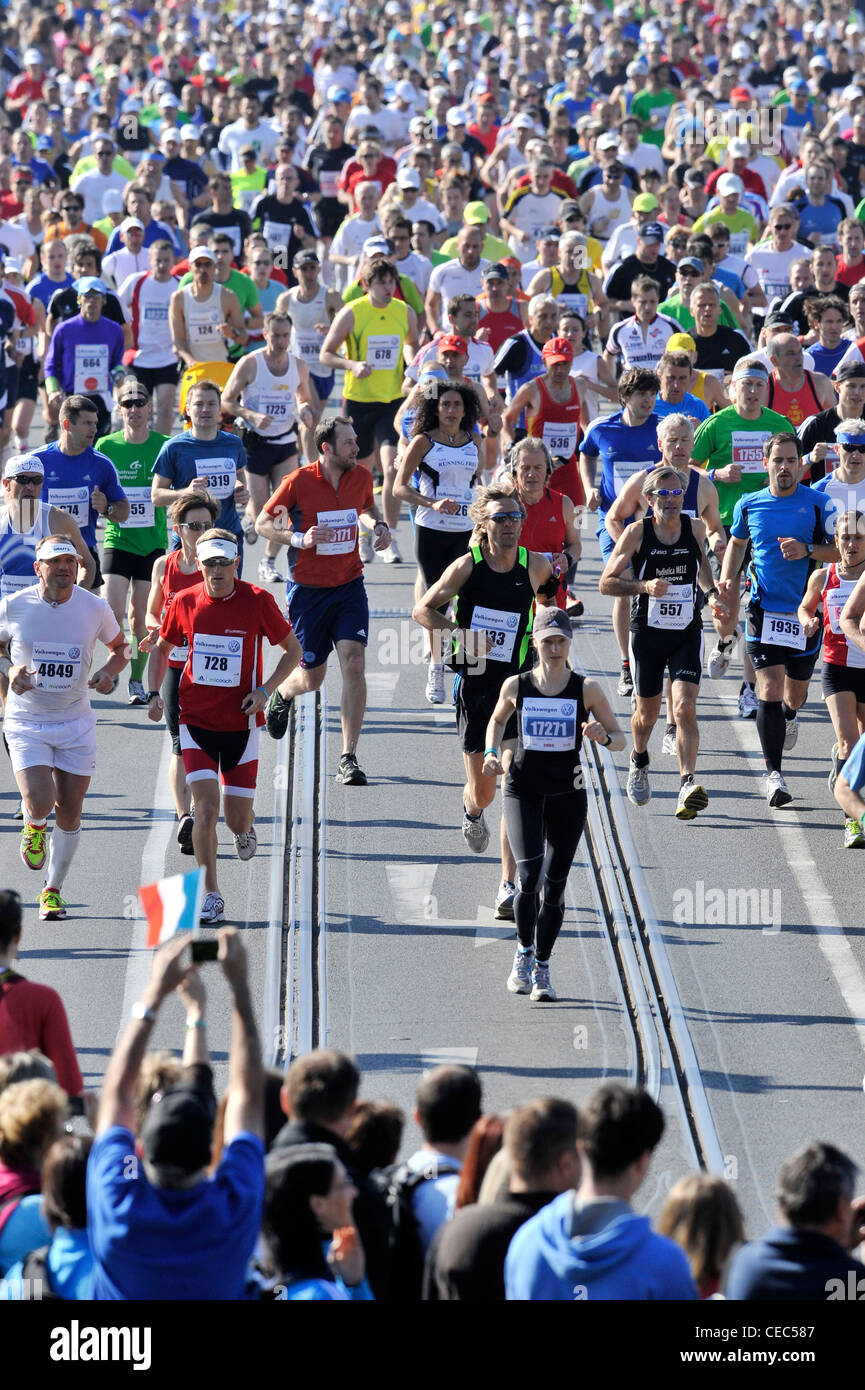 Prague International marathon Stock Photo - Alamy