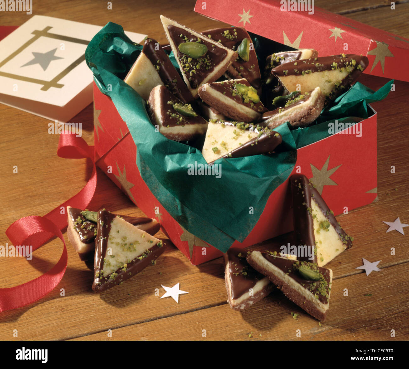 Nut pastry triangles hi-res stock photography and images - Alamy