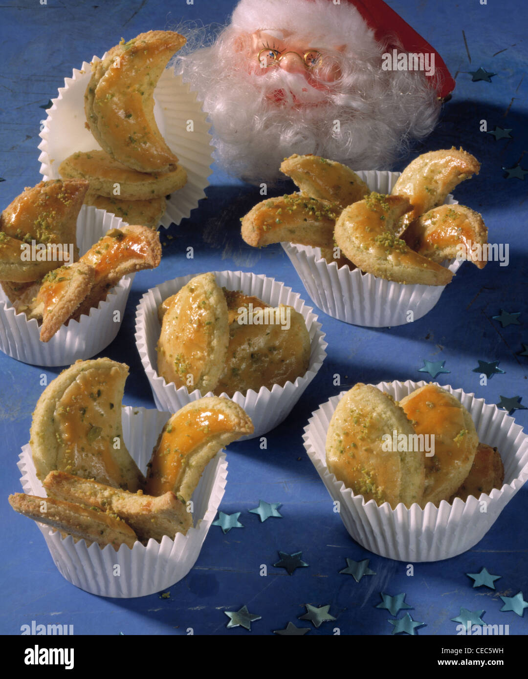 Fine pistachio pastry Stock Photo - Alamy
