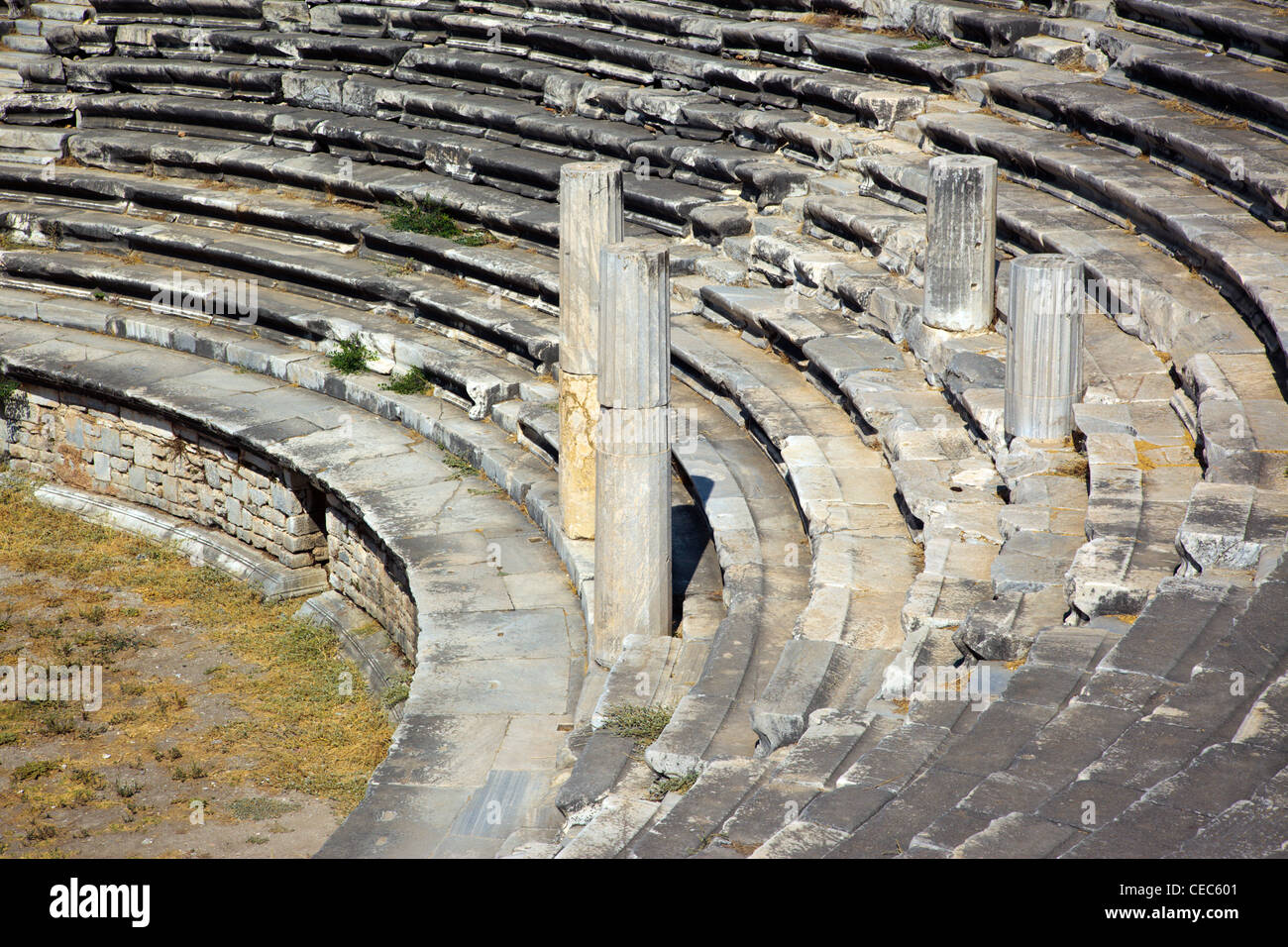 Theatre in the Ancient city of Miletus in Antalya Turkey Stock Photo - Alamy