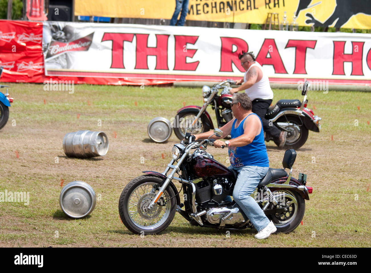 Motorcycle barrel roll event in Myrtle Beach South Carolina USA Stock ...