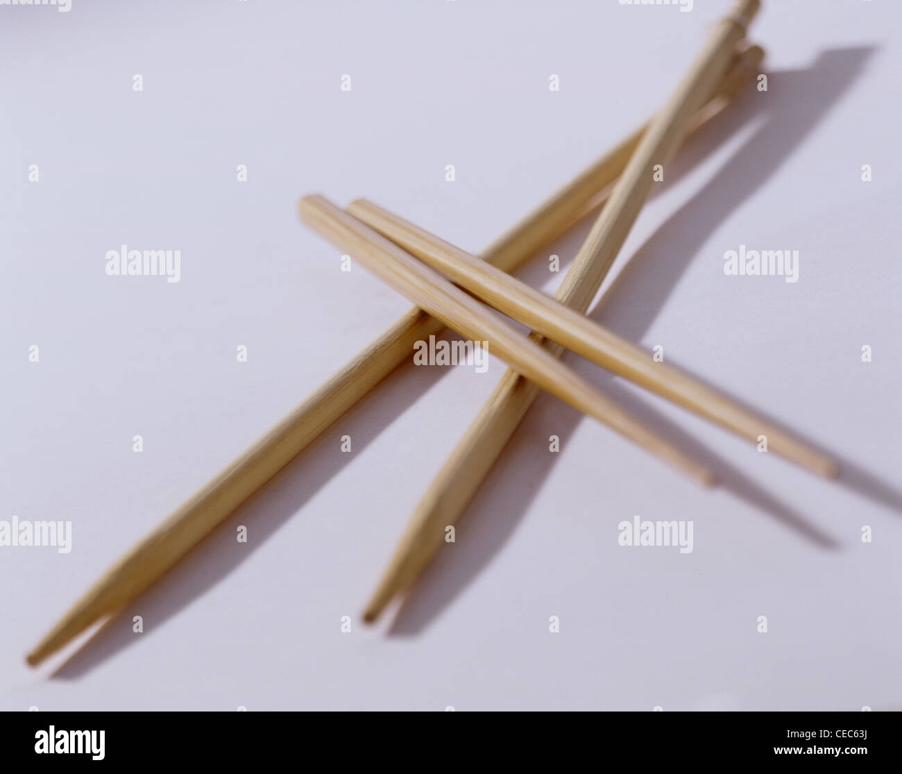 Cut out: Short and long chopsticks Stock Photo - Alamy
