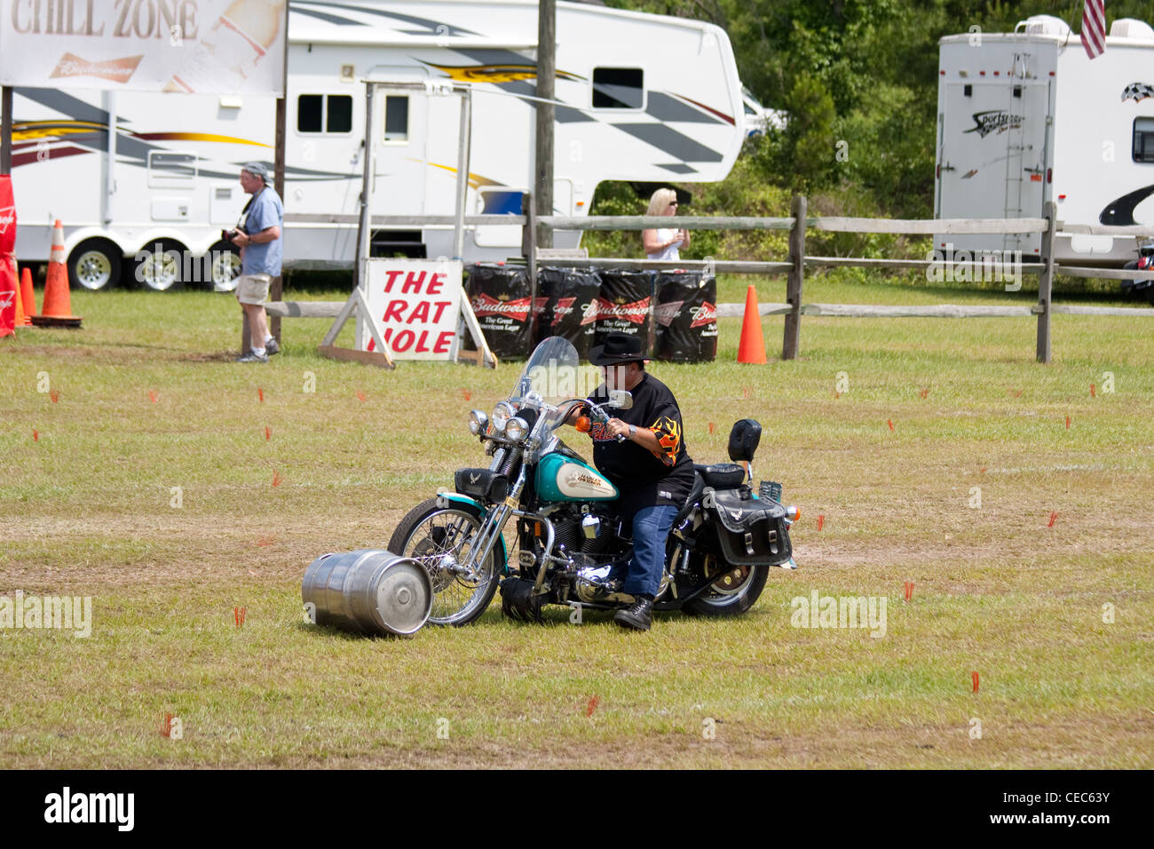 Motorcycle barrel roll event in Myrtle Beach South Carolina USA Stock ...