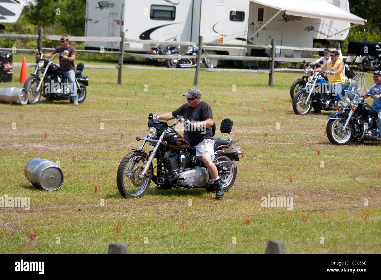 Motorcycle barrel roll event in Myrtle Beach South Carolina USA Stock ...
