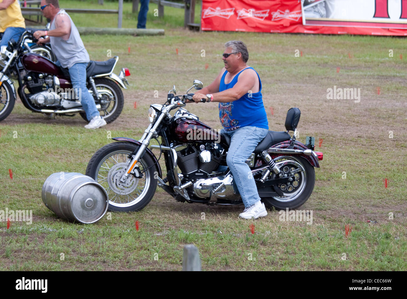 Motorcycle barrel roll event in Myrtle Beach South Carolina USA Stock ...