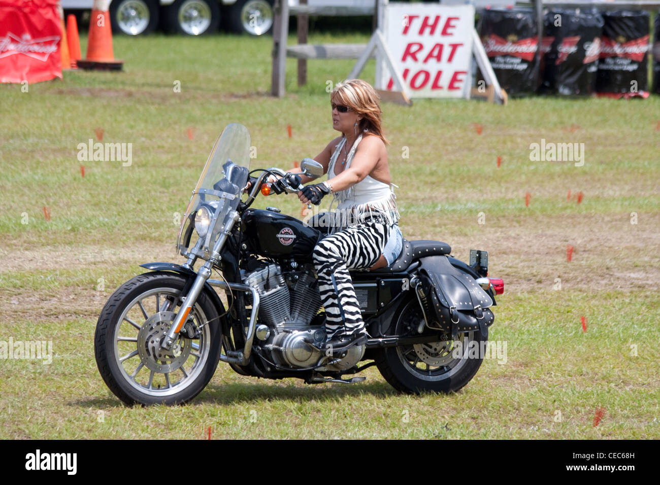 Motorcycle barrel roll event in Myrtle Beach South Carolina USA Stock ...