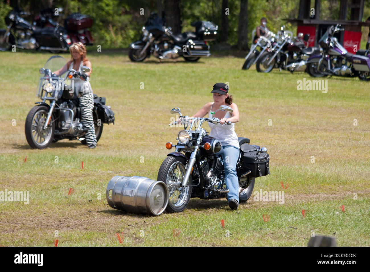 Motorcycle barrel roll event in Myrtle Beach South Carolina USA Stock ...