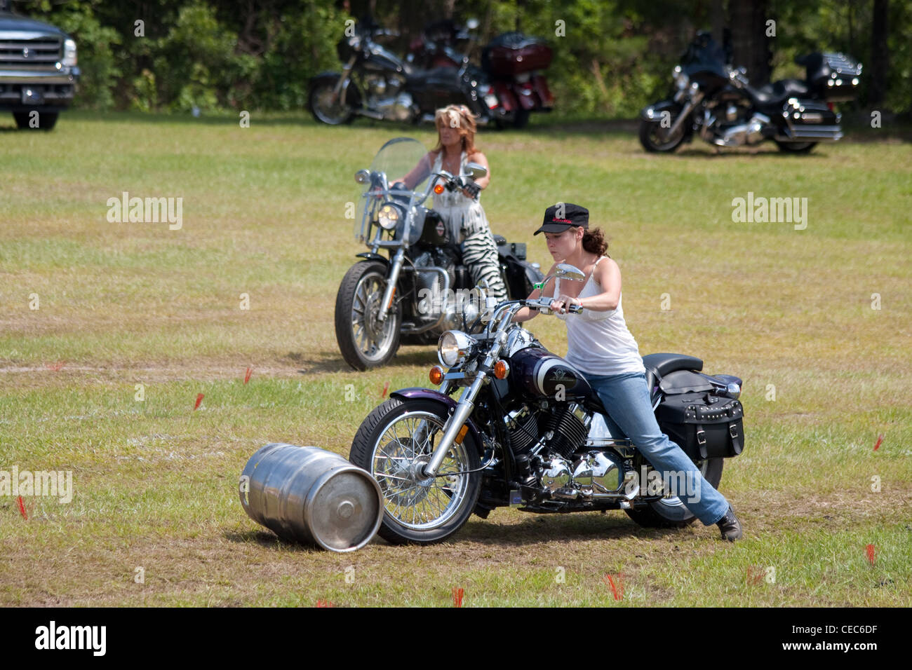 Motorcycle barrel roll event in Myrtle Beach South Carolina USA Stock ...