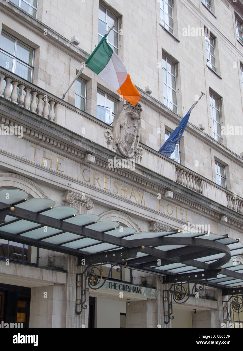 the gresham hotel Stock Photo - Alamy