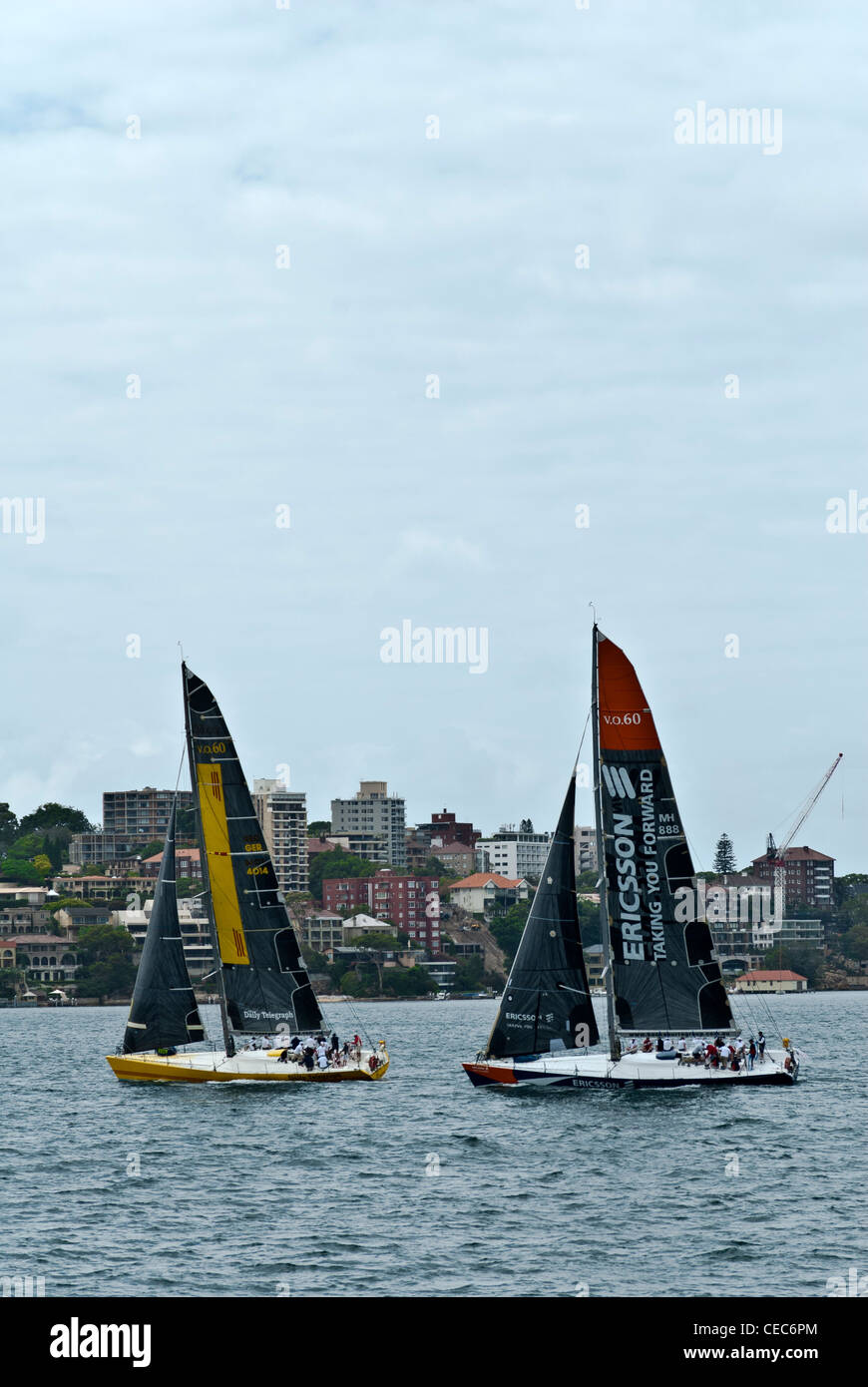 Volvo ocean 60 yachts hi-res stock photography and images - Alamy